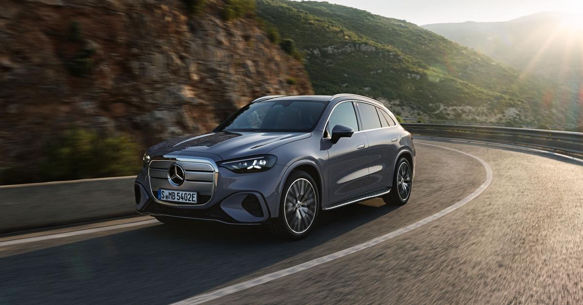 SUV mit Strom und Chrom: Neuer Mercedes GLC auf der IAA